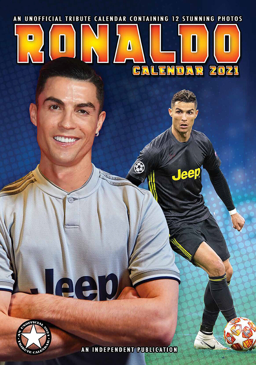Cristiano Ronaldo - Calendarios de pared 2021 | Consíguelos en Posters.es
