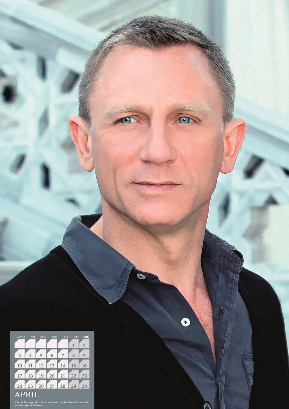 Daniel Craig - Calendarios de pared 2017 | Consíguelos en Posters.es