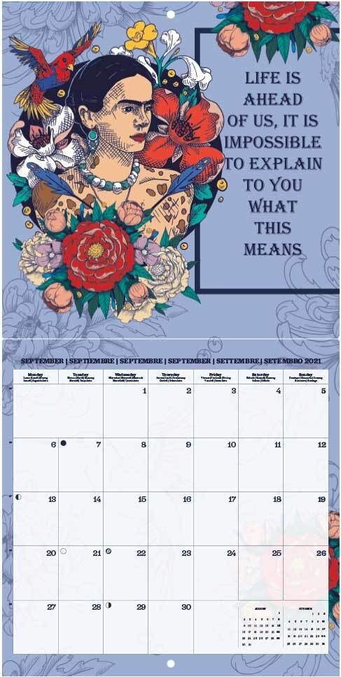 Frida Kahlo - Calendarios de pared 2021 | Consíguelos en Posters.es