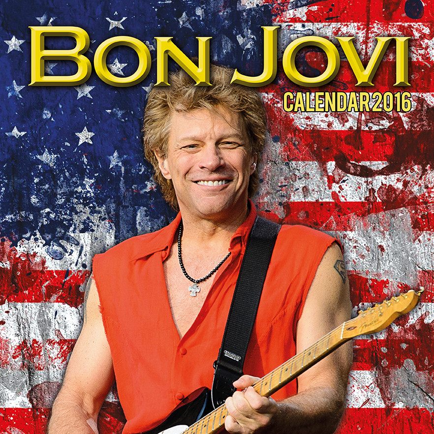 Jon Bon Jovi - Calendarios de pared 2016 | Consíguelos en Posters.es