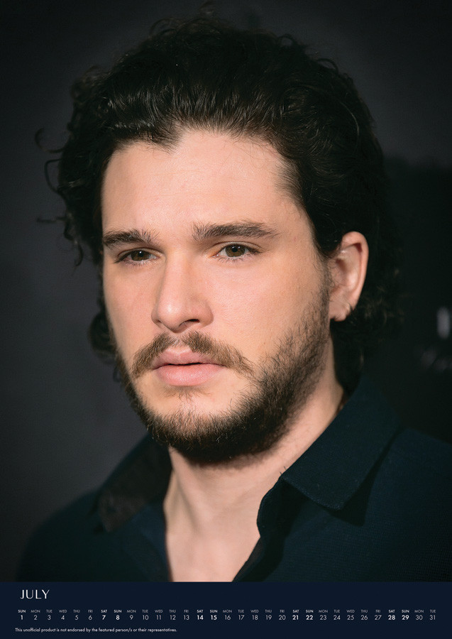 Kit Harington - Calendarios de pared 2018 | Consíguelos en Posters.es