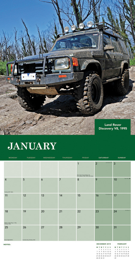 Land Rover - Calendarios de pared 2024 | Consíguelos en Posters.es