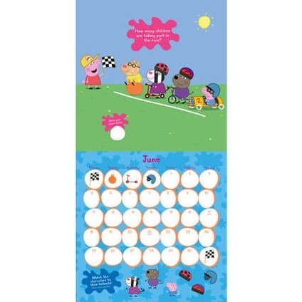 Peppa Pig - Calendarios de pared 2018 | Consíguelos en Posters.es