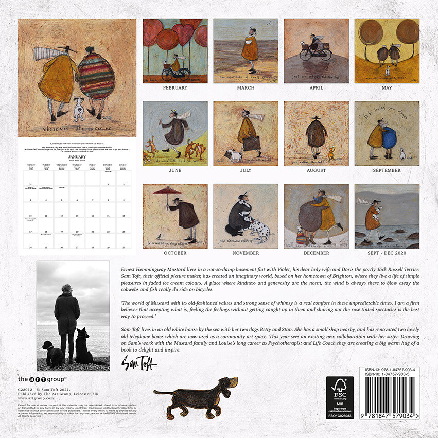 Sam Toft - Calendarios de pared 2022 | Consíguelos en Posters.es