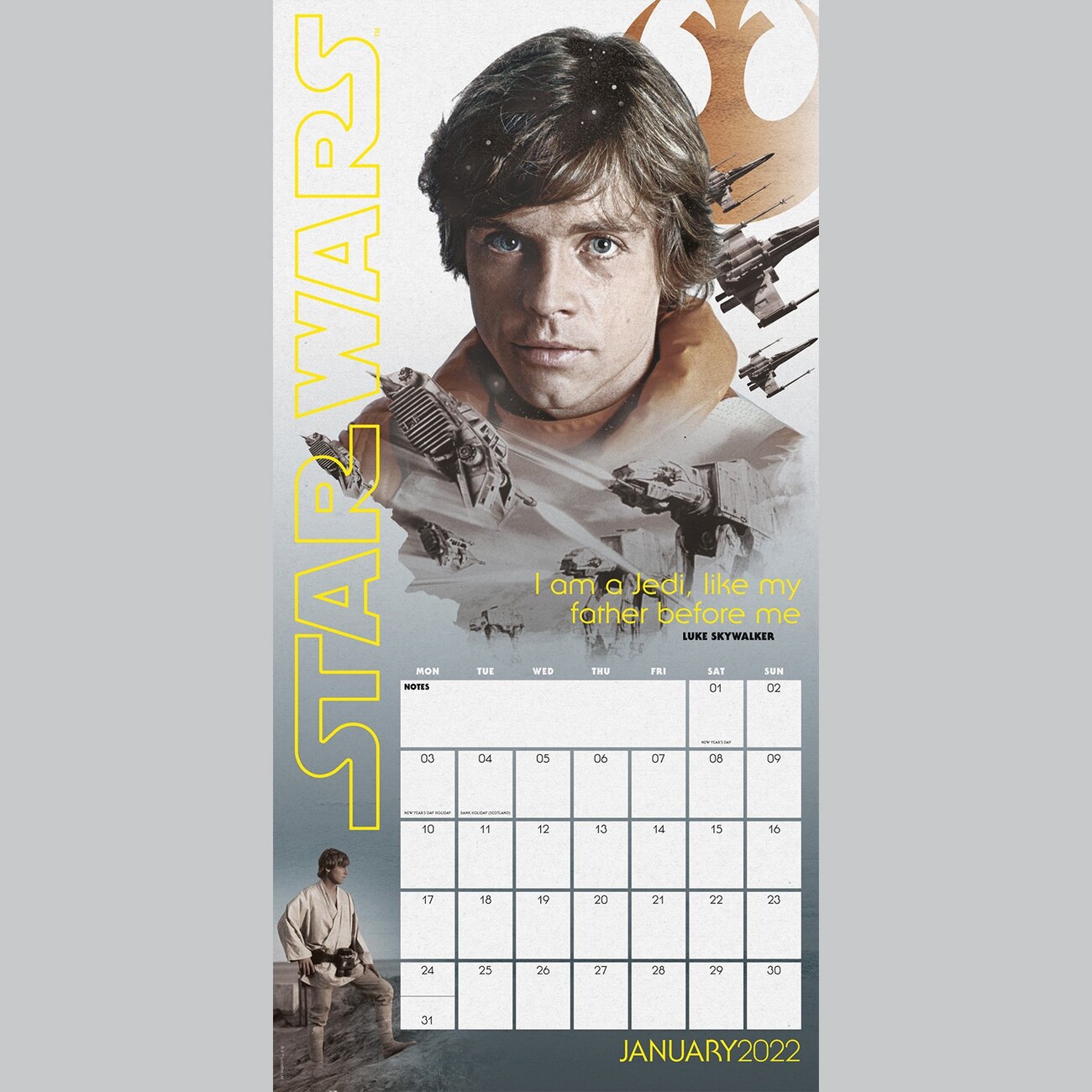 Star Wars - Classic - Calendarios de pared 2022 | Consíguelos en Posters.es