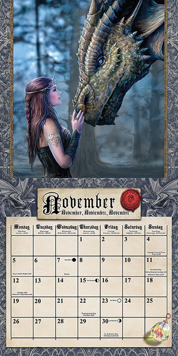 Anne Stokes - Wall Calendars 2018 | Buy at UKposters