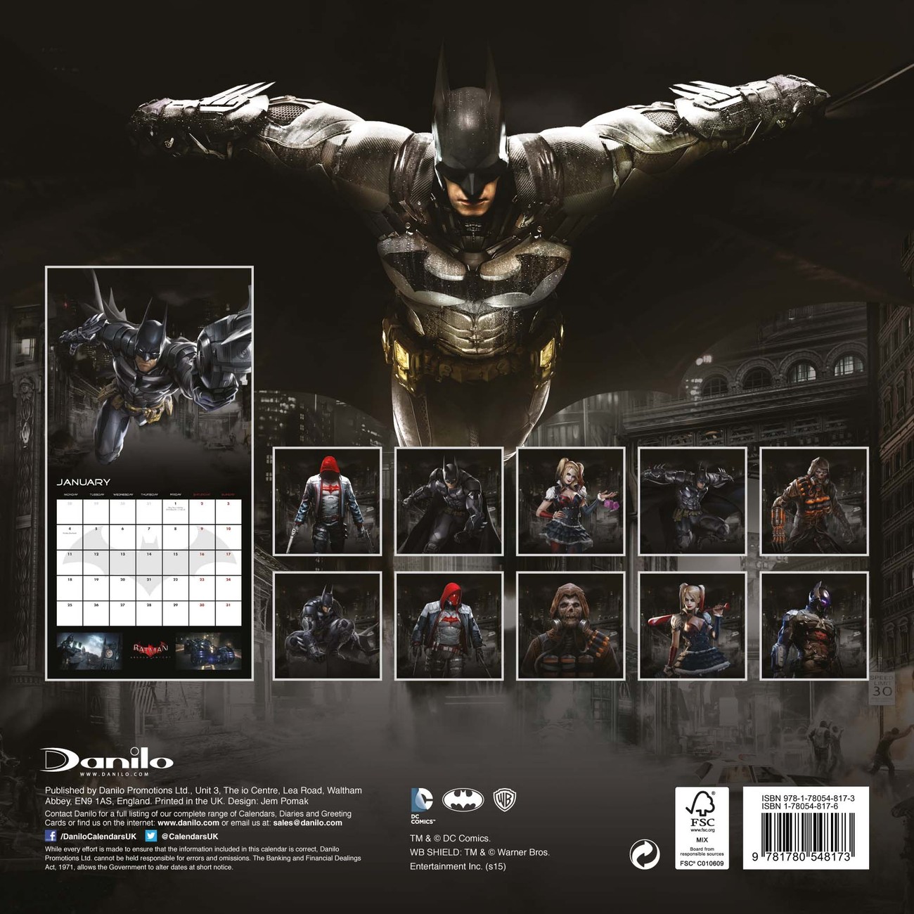 Batman: Arkham Knight - Wall Calendars 2015 | Buy at UKposters