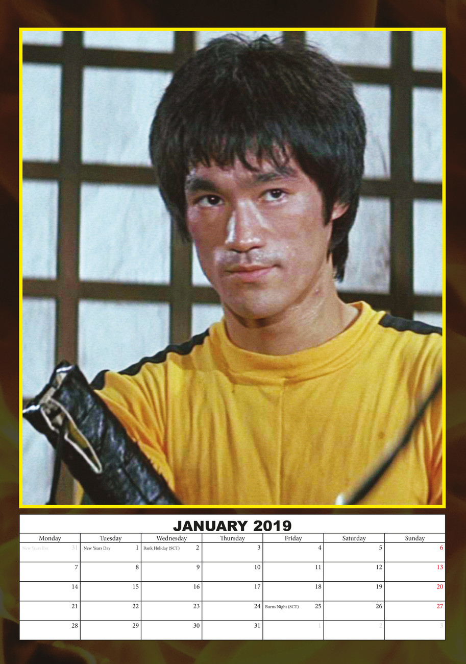 Bruce Lee - Wall Calendars 2019 | Buy at UKposters