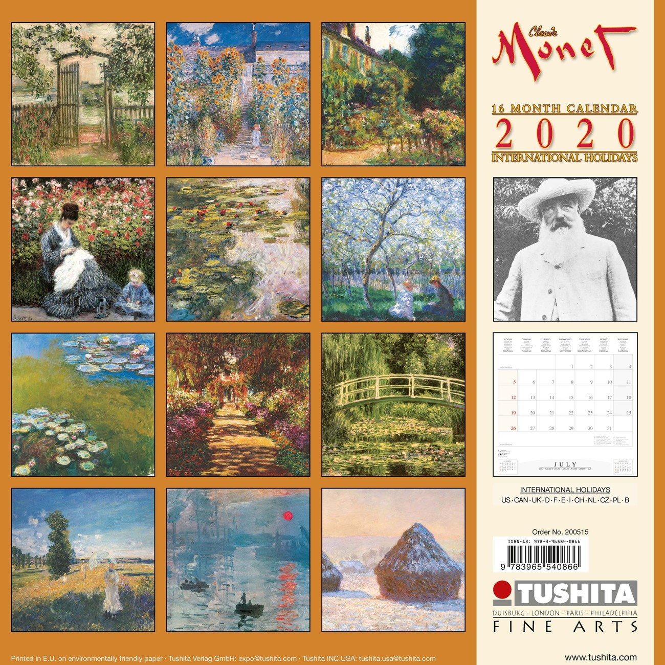 Claude Monet - Wall Calendars 2026 | Buy at UKposters