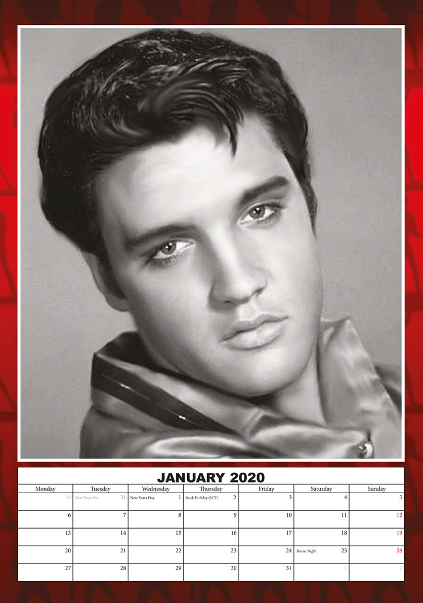 Elvis Presley - Wall Calendars 2020 | Buy at UKposters