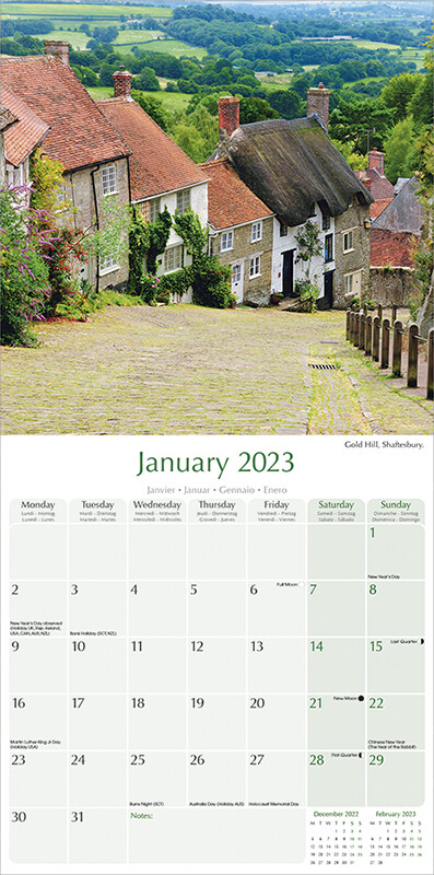 England - Wall Calendars 2024 | Buy at UKposters