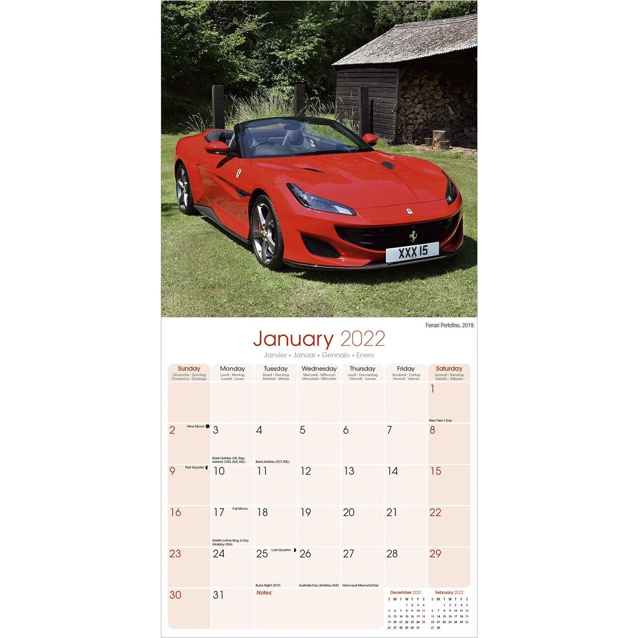Ferrari - Wall Calendars 2022 | Buy at UKposters
