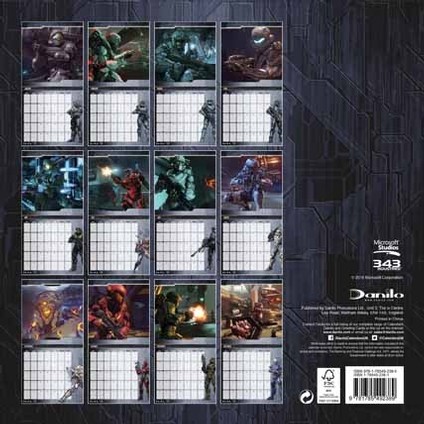 Halo - Wall Calendars 2017 | Buy at UKposters