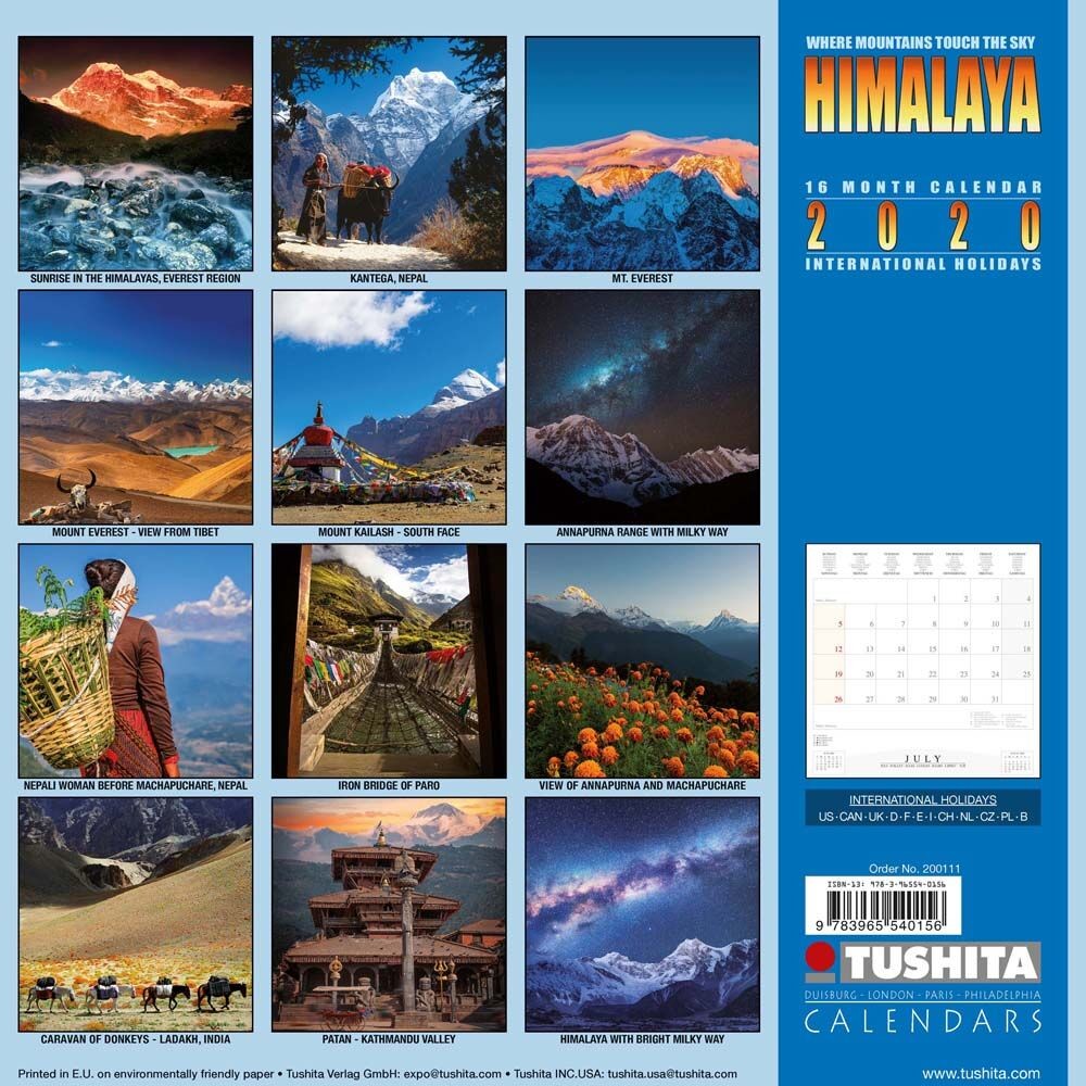 Himalaya - Wall Calendars 2020 | Buy at UKposters