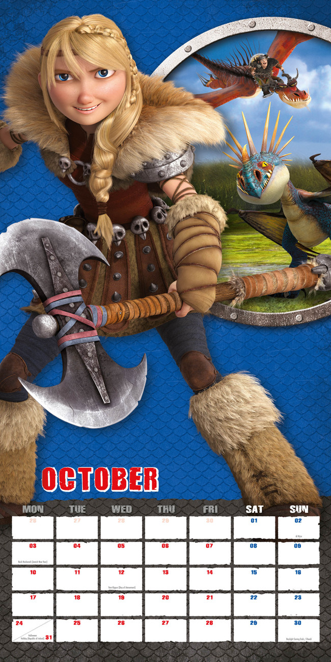How to Train Your Dragon - Wall Calendars 2015 | Buy at UKposters