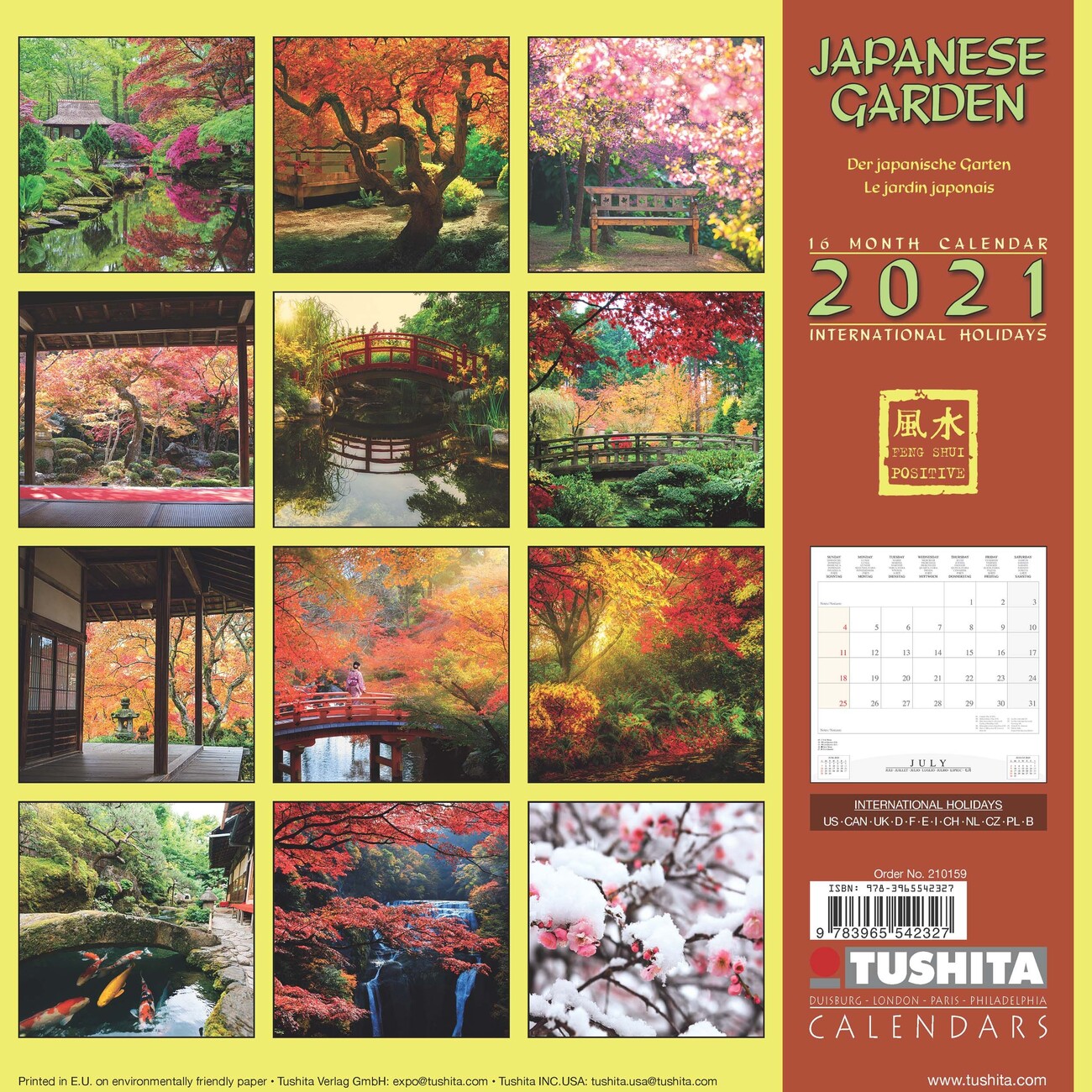 Japanese Garden - Wall Calendars 2021 | Buy at UKposters