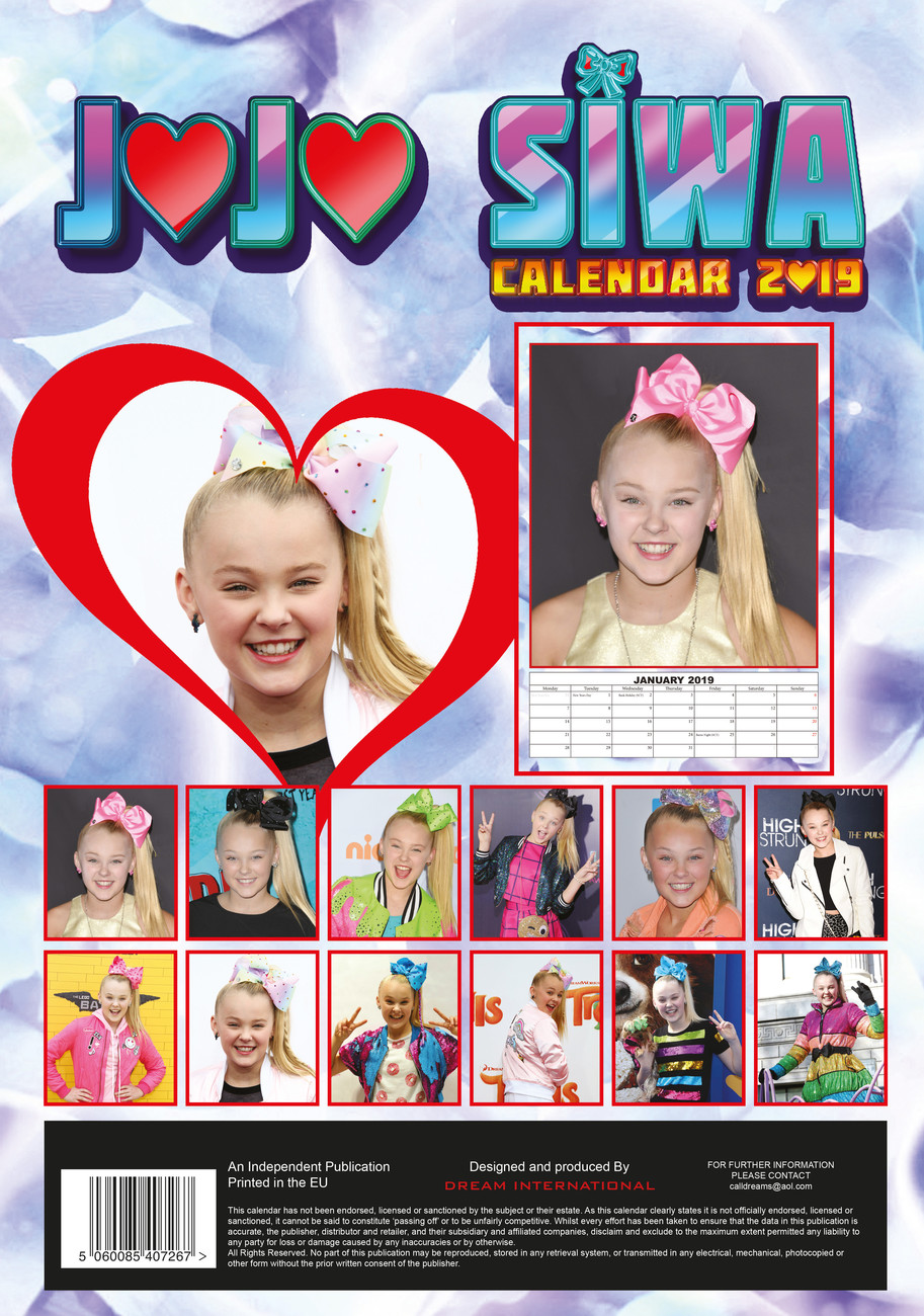 Jo Jo Siwa - Wall Calendars 2024 | Buy at UKposters