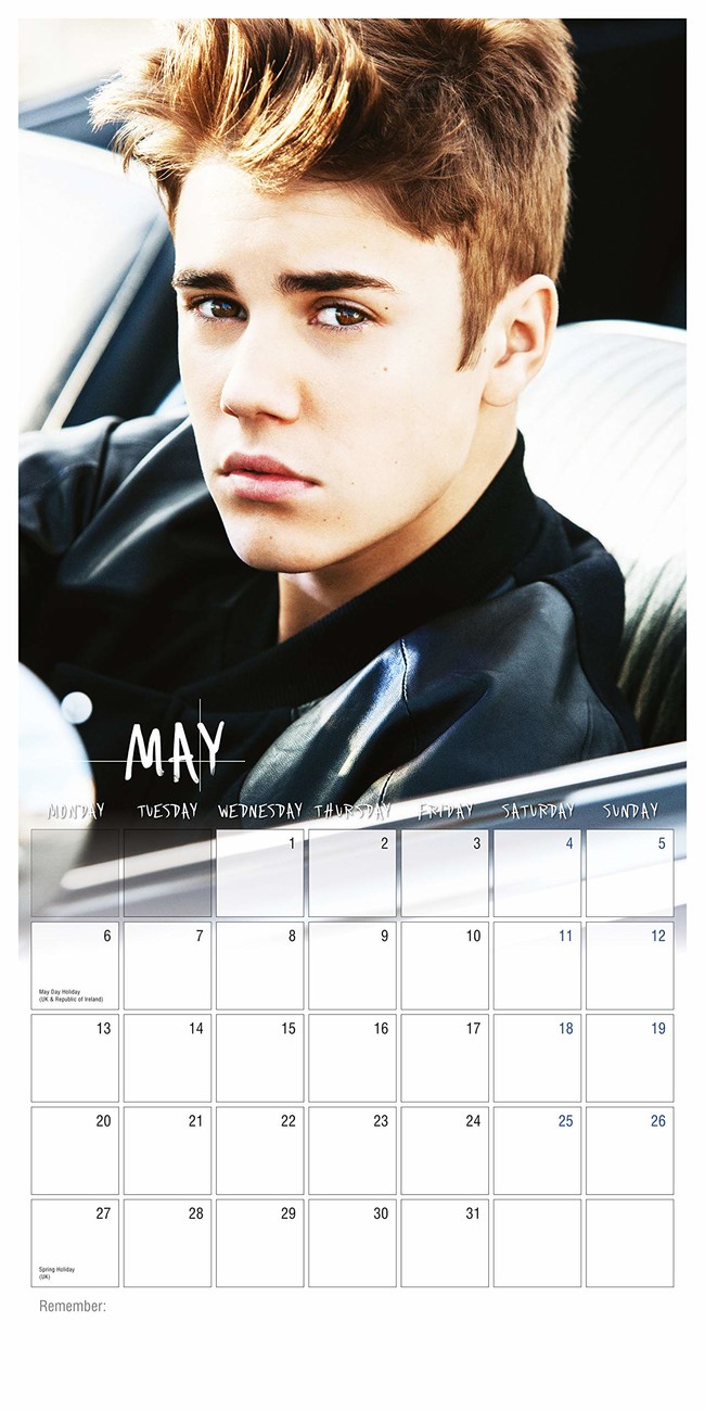 Justin Bieber - Wall Calendars 2019 | Buy at UKposters