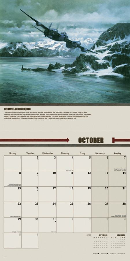 Legends of WWII - Wall Calendars 2018 | Buy at UKposters