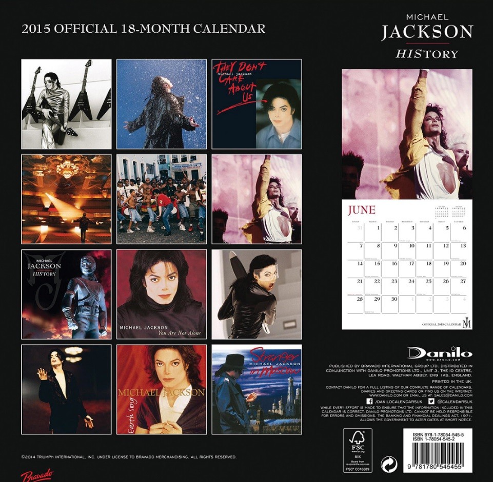 Michael Jackson - Wall Calendars 2015 | Buy at UKposters