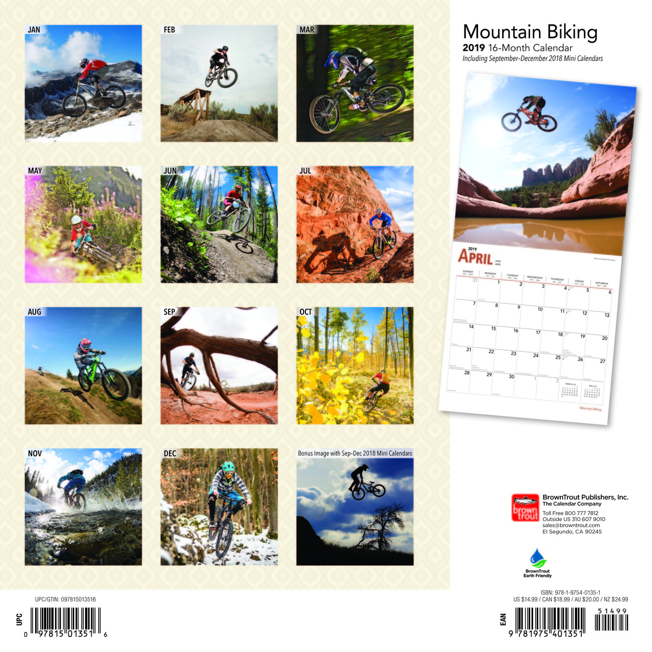 Mountain Biking - Wall Calendars 2026 | Buy at UKposters