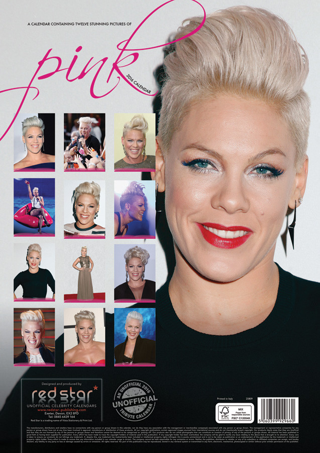 Pink - Wall Calendars 2016 | Buy at UKposters