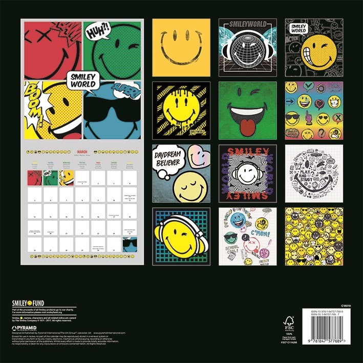 Smiley - Wall Calendars 2018 | Buy at UKposters