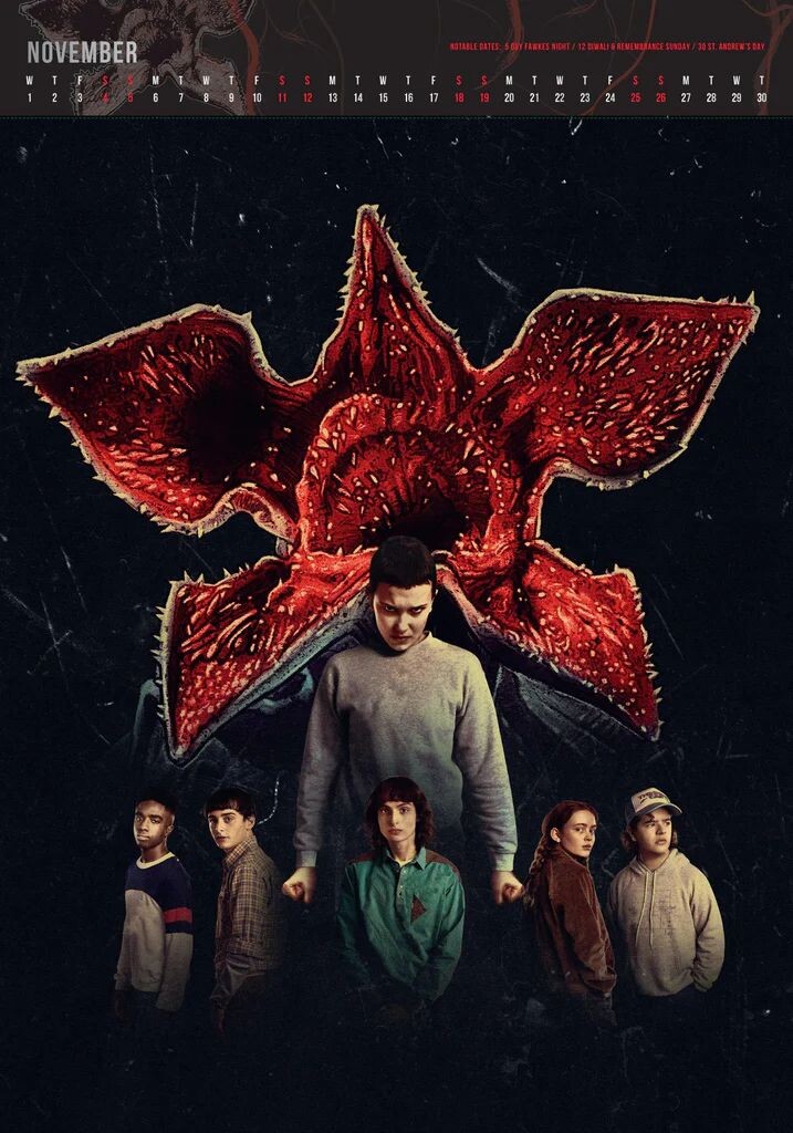 Stranger Things Deluxe - Wall Calendars 2023 | Buy at UKposters