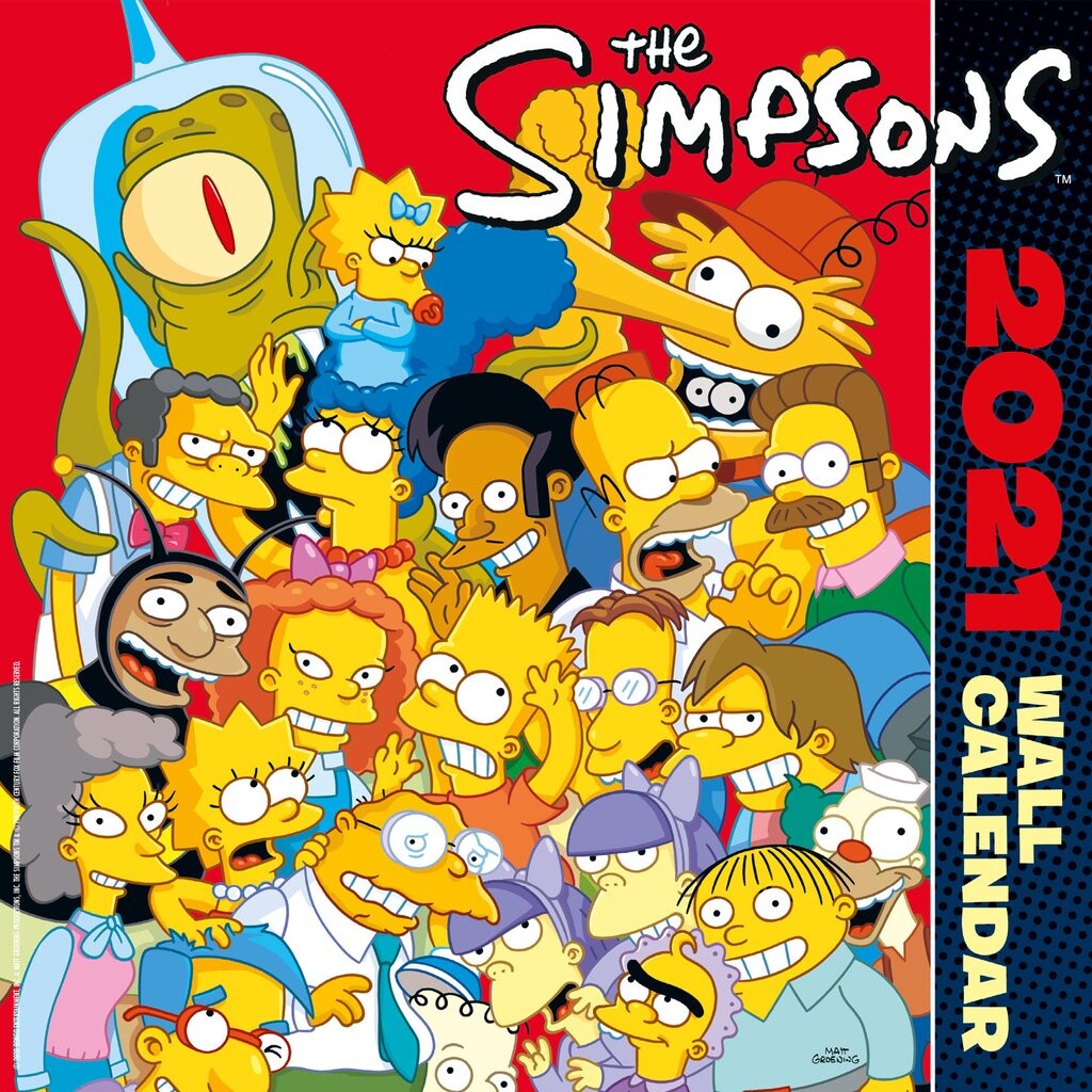 The Simpsons - Wall Calendars 2021 | Buy at Europosters