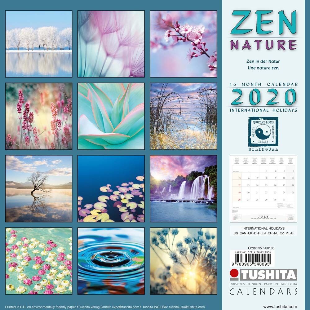 Zen Nature - Wall Calendars 2020 | Buy at UKposters