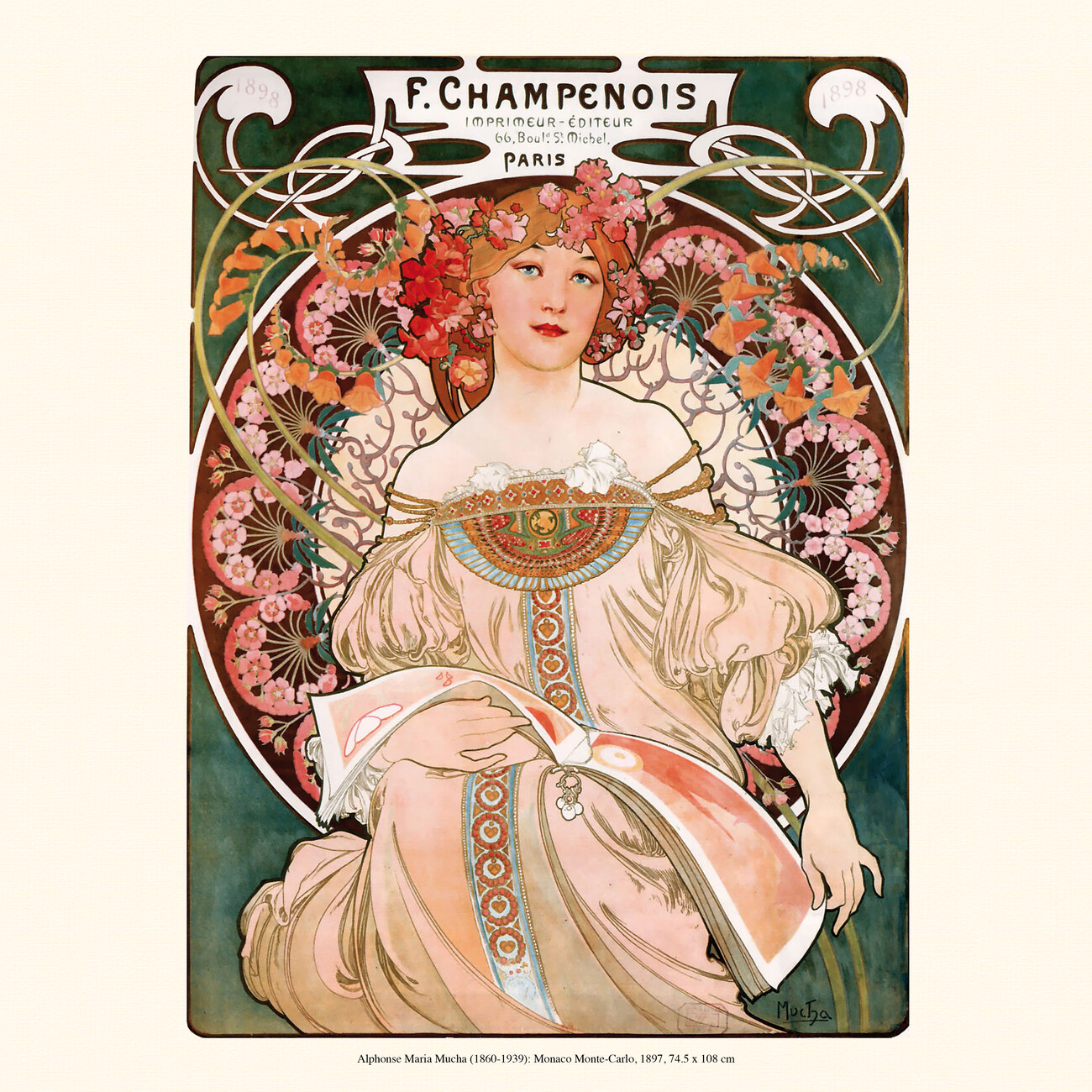 Alphonse Mucha - Poster Art - Calendriers 2024 | Achetez sur Europosters