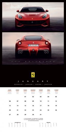 Calendar 2013 - FERRARI GT - Calendriers 2013 | Achetez sur Europosters