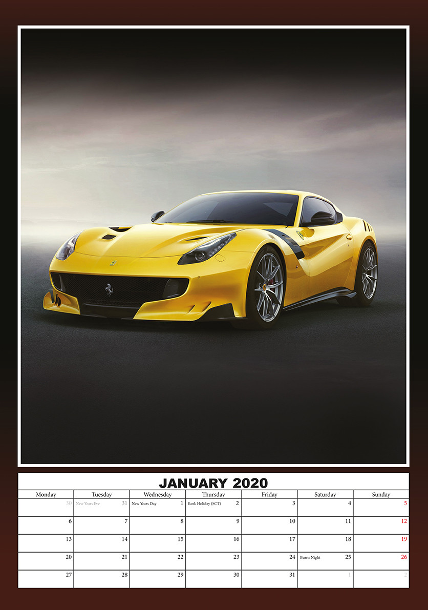 Ferrari - Calendriers 2020 | Achetez sur Europosters