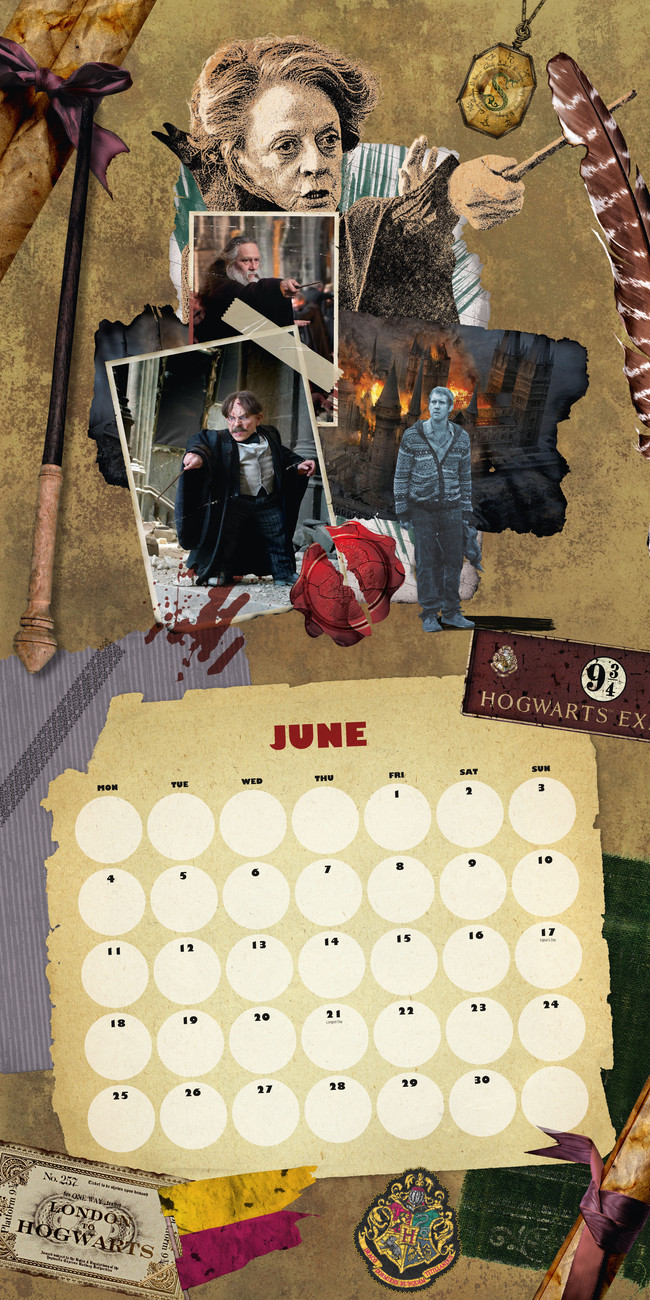 Harry Potter - Calendriers 2018 | Achetez sur Europosters