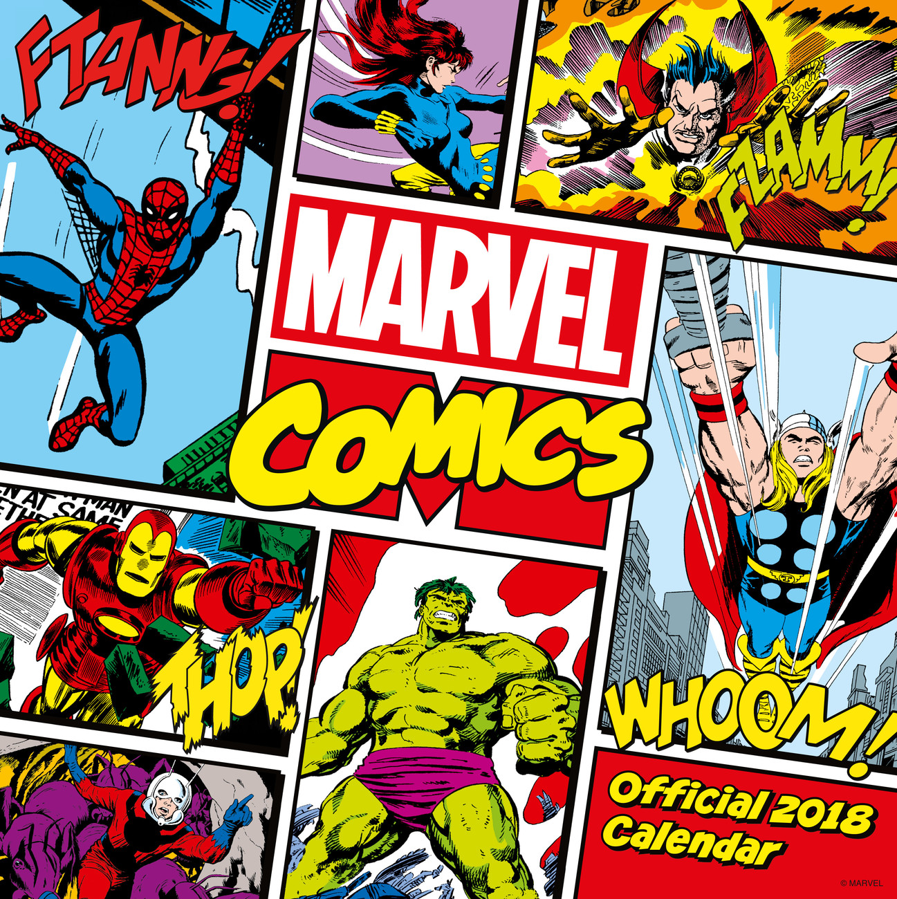 Marvel Comics Classics - Calendriers 2018 | Achetez sur Europosters