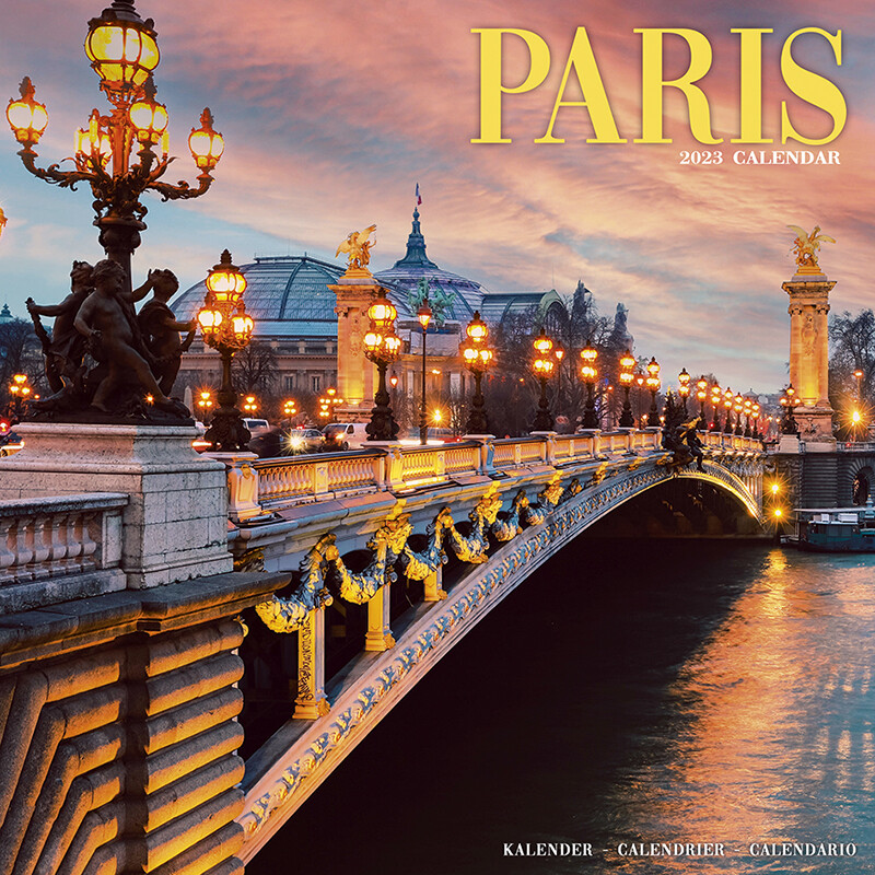 Paris - Calendriers 2023 | Achetez sur Europosters