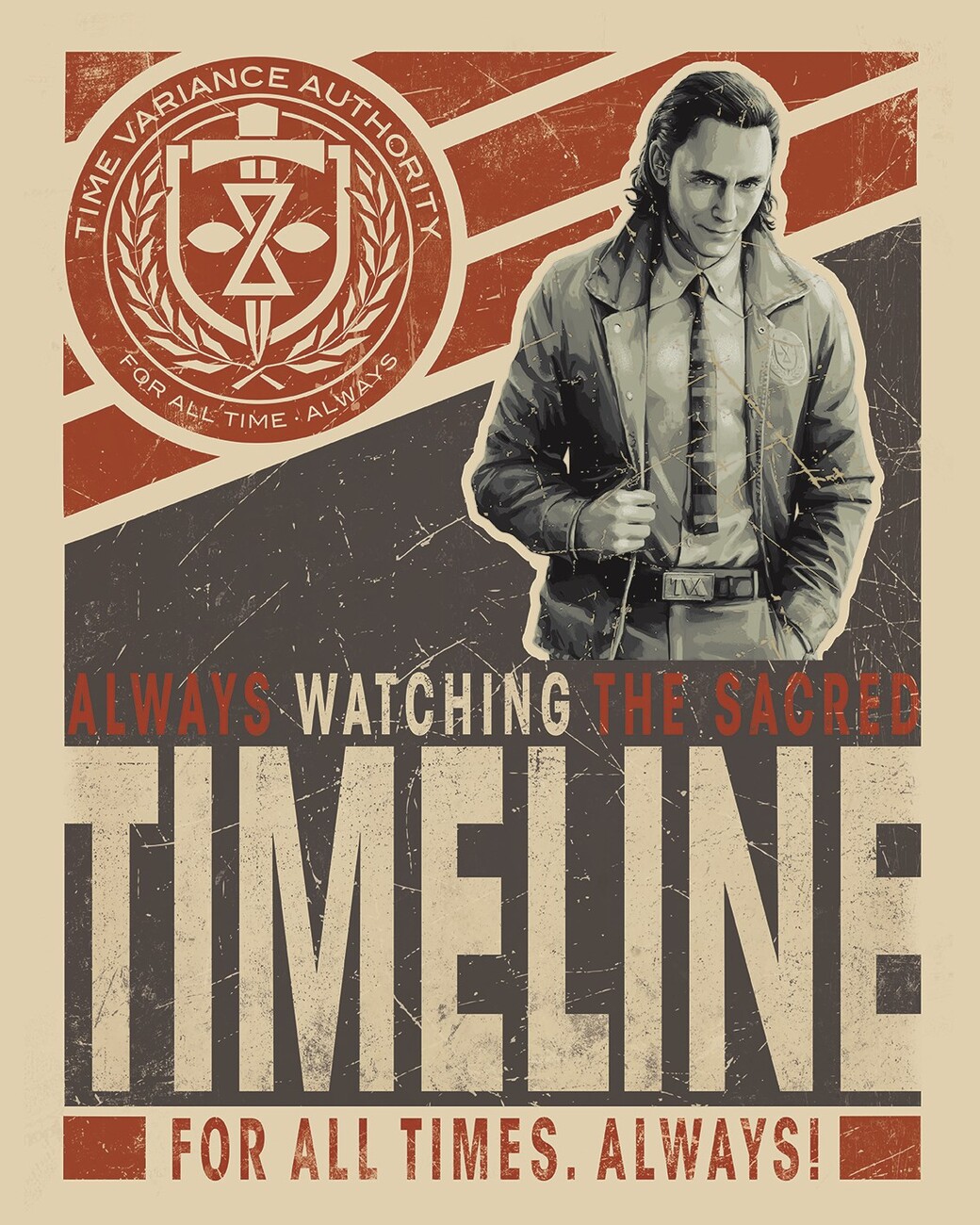 Canvas Wall Art Loki - Timeline | Canvas Prints | UKposters