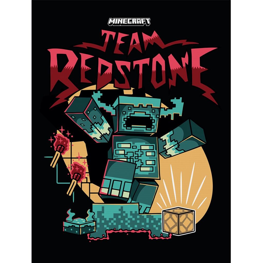 Canvas Wall Art Minecraft - Team Redstone | Canvas Prints | UKposters