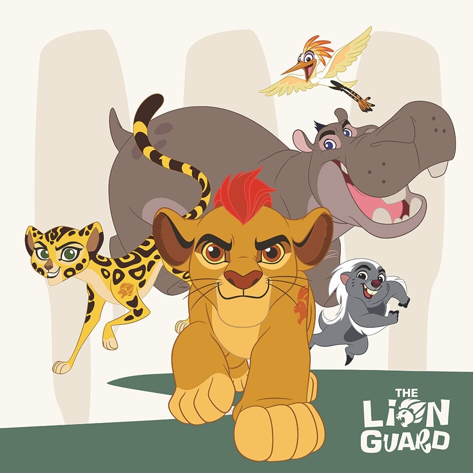 Canvas Wall Art The Lion Guard - Characters | Canvas Prints | UKposters