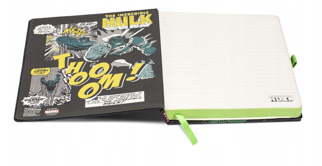 Cahier Marvel Retro - Hulk Mono Premium | Idées de cadeaux originaux ...