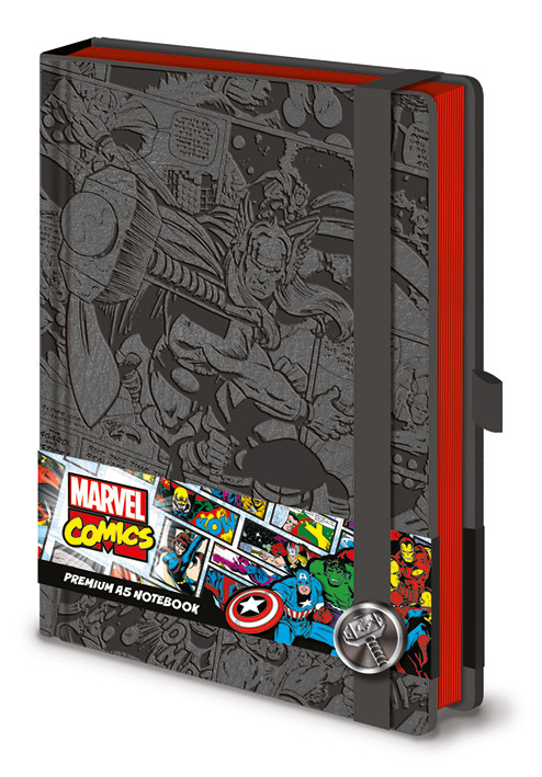 Cahier Marvel Thor A5 Premium | Idées de cadeaux originaux | Europosters