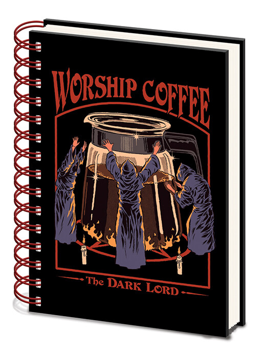 Cahier Steven Rhodes - Worship Coffee | Idées de cadeaux originaux ...