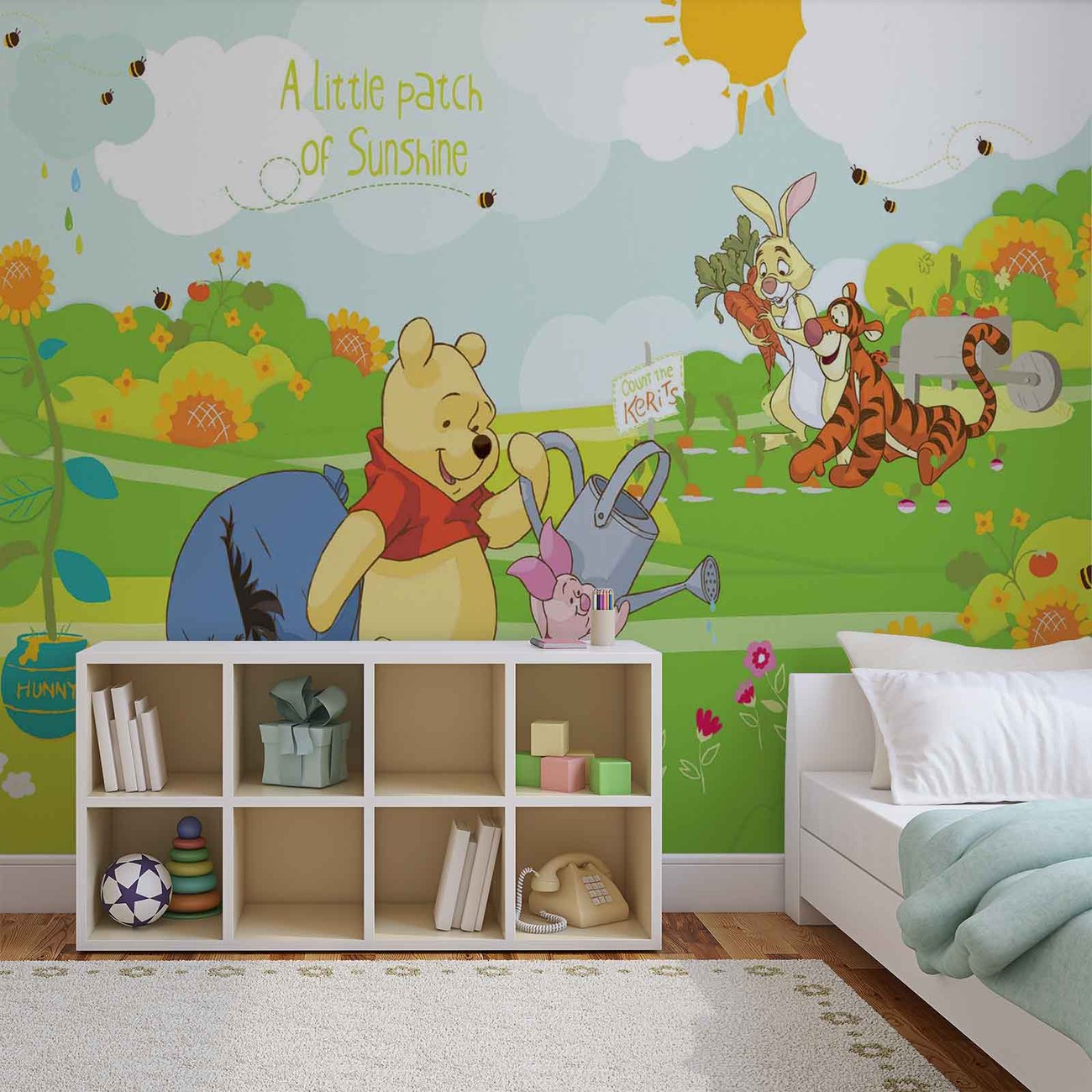 Carta da parati - Disney Winnie Pooh Ih-Oh Pimpi Tigro | EuroPosters.it