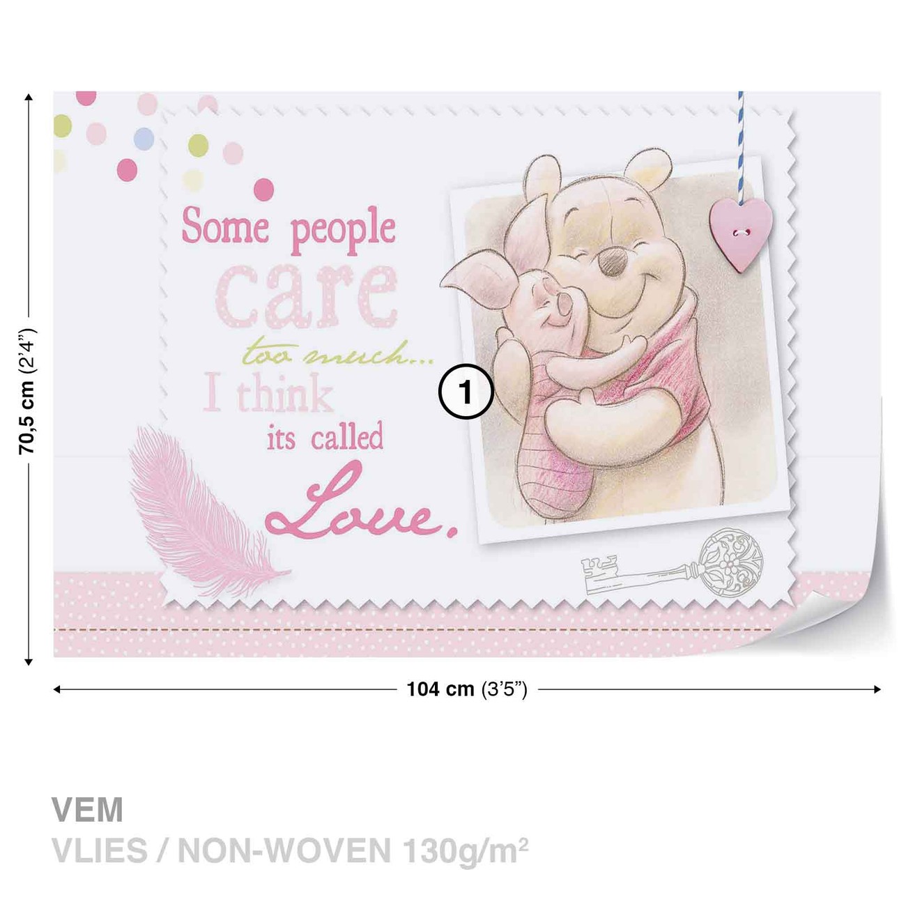 Carta da parati - Disney Winnie Pooh Pimpi | EuroPosters.it