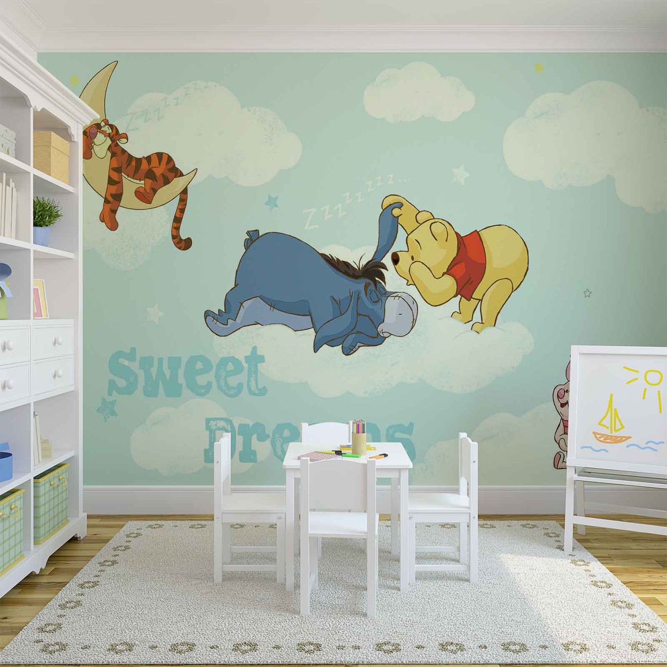 Carta da parati - Disney Winnie Pooh Pimpi Tigro Ih-Oh | EuroPosters.it