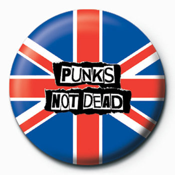 Chapa Punk's Not Dead (Flag) | Ideas para regalos originales