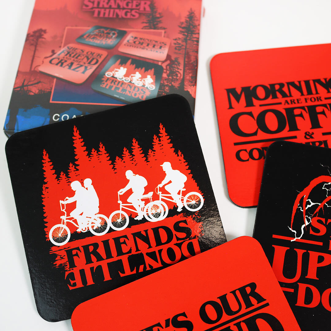 Coaster Stranger Things - Phrases | Tips for original gifts