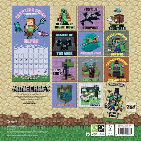 Coffret cadeau Minecraft 2024 | Idées de cadeaux originaux | Europosters