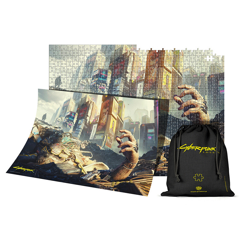Jigsaw puzzle Cyberpunk 2077 - Hand | Tips for original gifts | UKposters