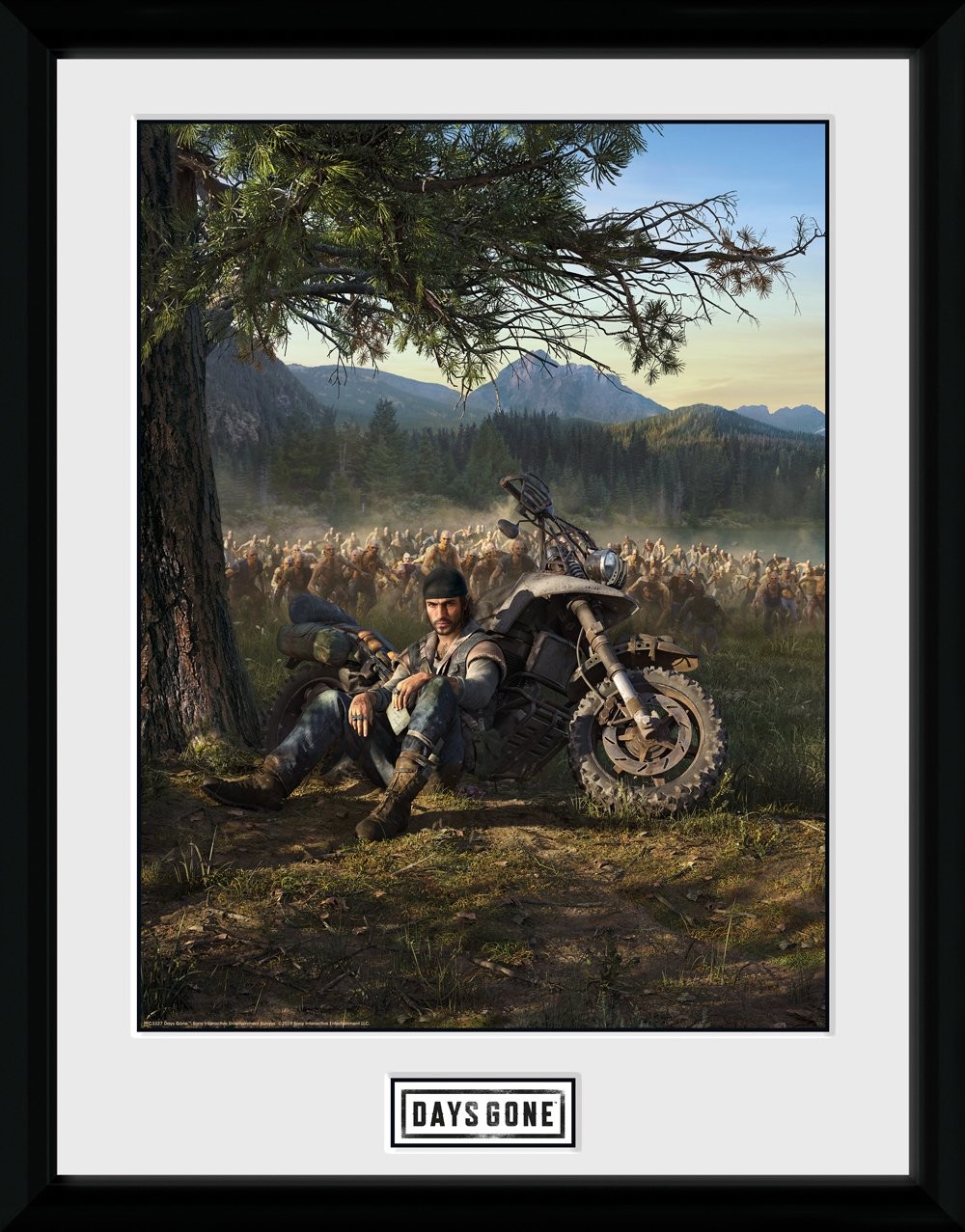 Poster con cornice Days Gone - Key Art | Poster, quadri | Europosters